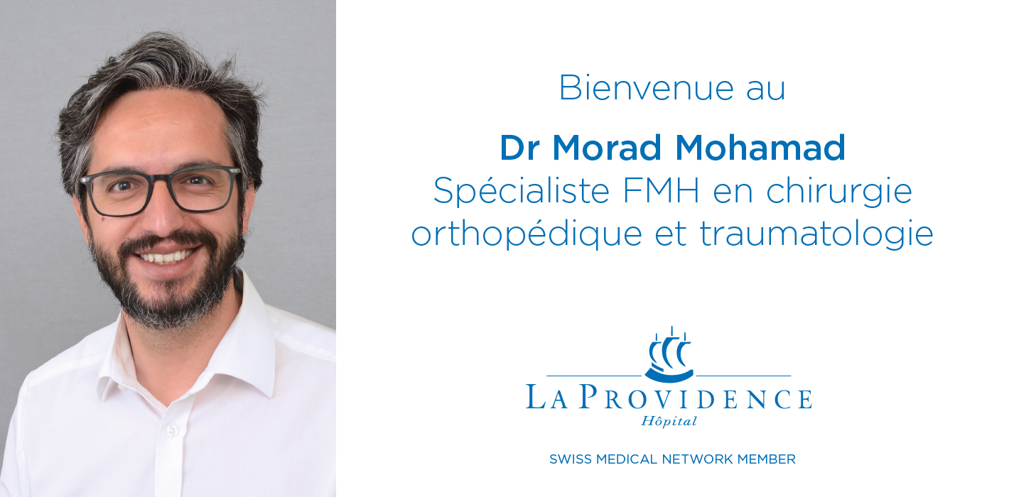 Le Docteur Morad Mohamad rejoint l'Hôpital de La Providence | Swiss ...